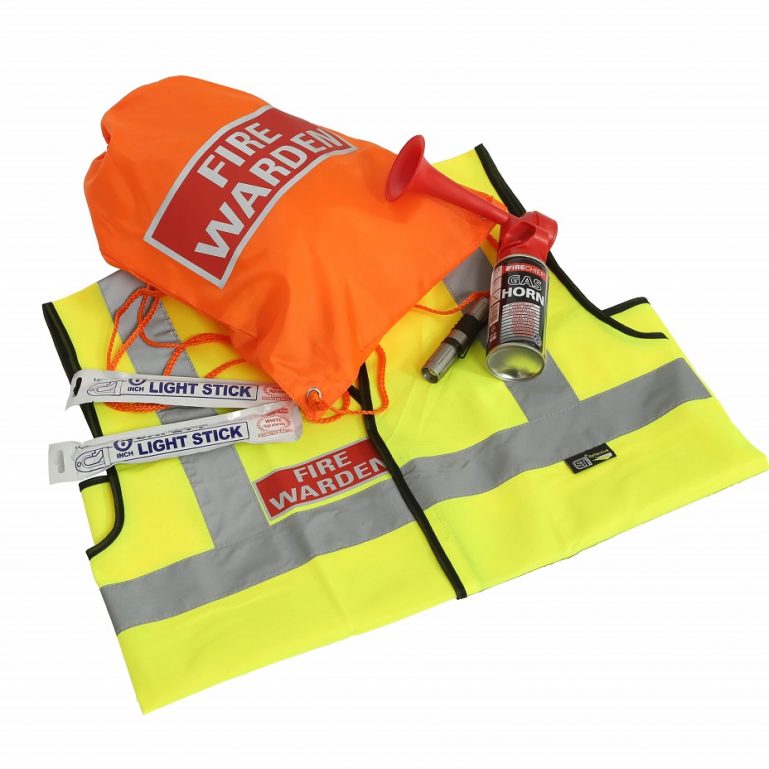 Fire Warden Photoluminescent Armband - UK Safety Products